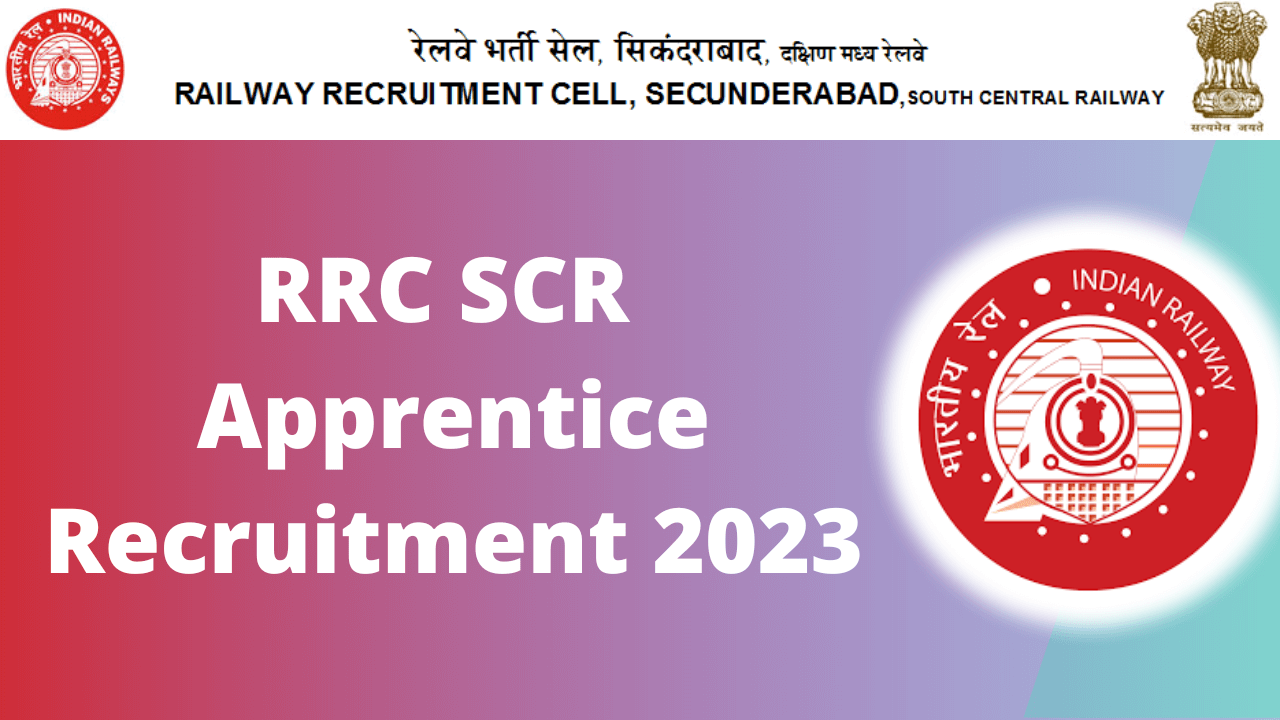 RRC SCR Apprentice Recruitment 2023 [4103 Post] Notification and Online ...