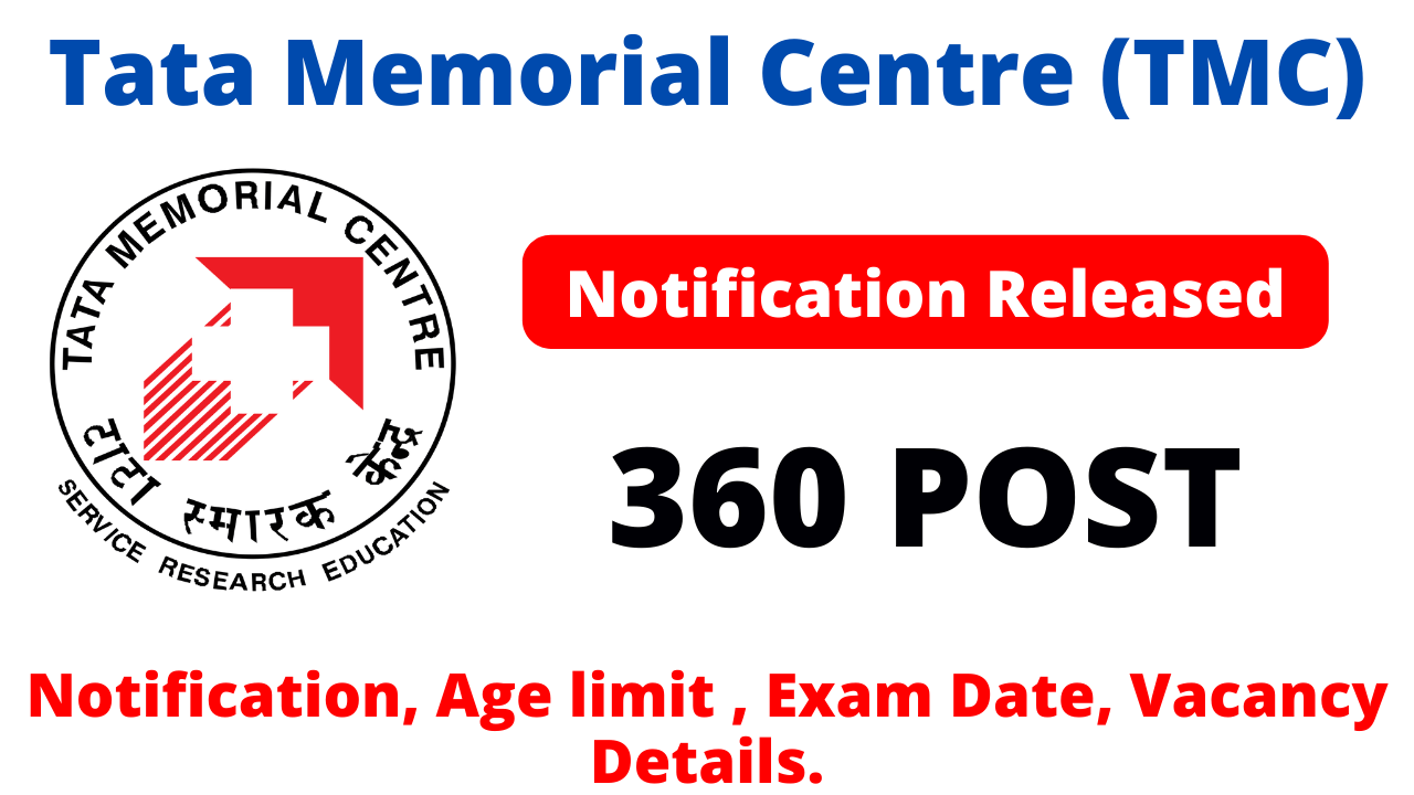 TMC Recruitment 2022-23 LDC, Nurse, etc 405 Posts Notification and ...