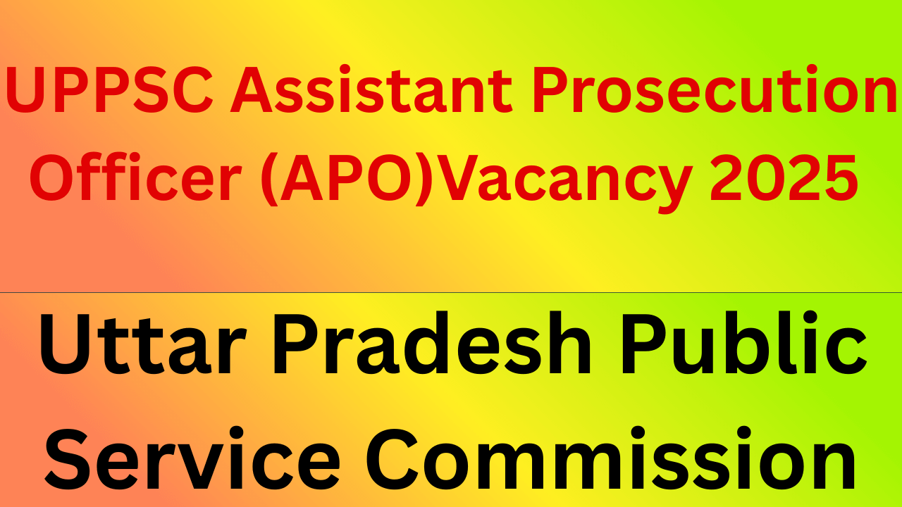 UPPSC APO Vacancy 2025 Notification OUT for 182 Posts: Apply Online ...