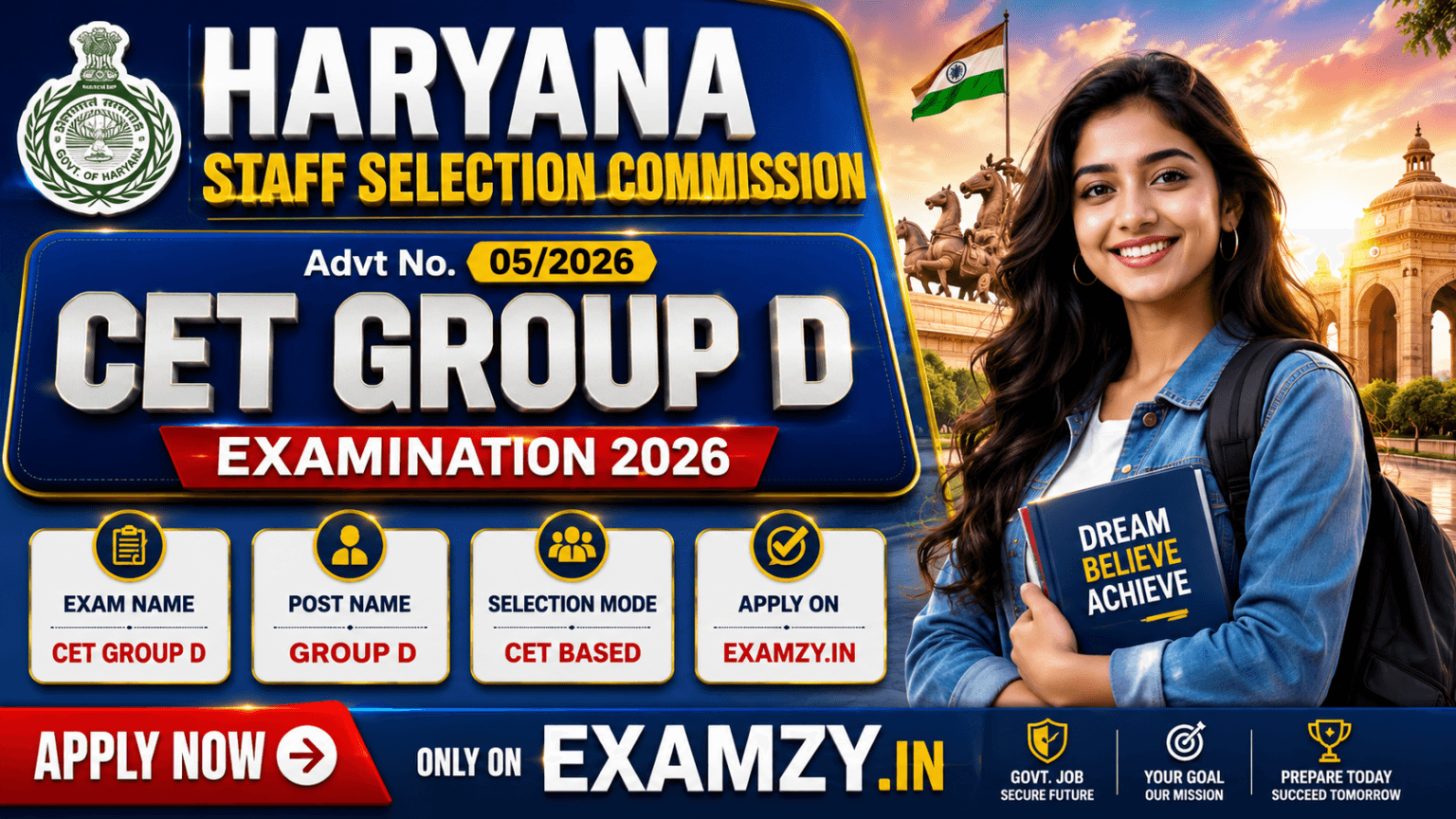 Haryana HSSC CET Group D Recruitment 2026 Notification OUT, Apply ...